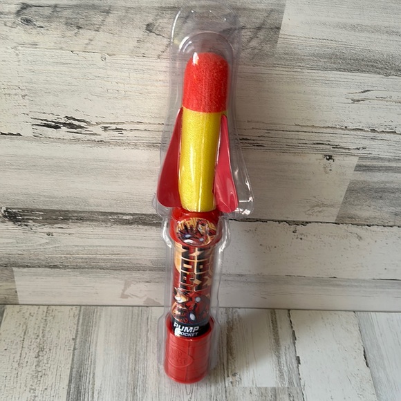 Toys | Marvel Avengers Iron Man Pump Rocket New | Poshmark